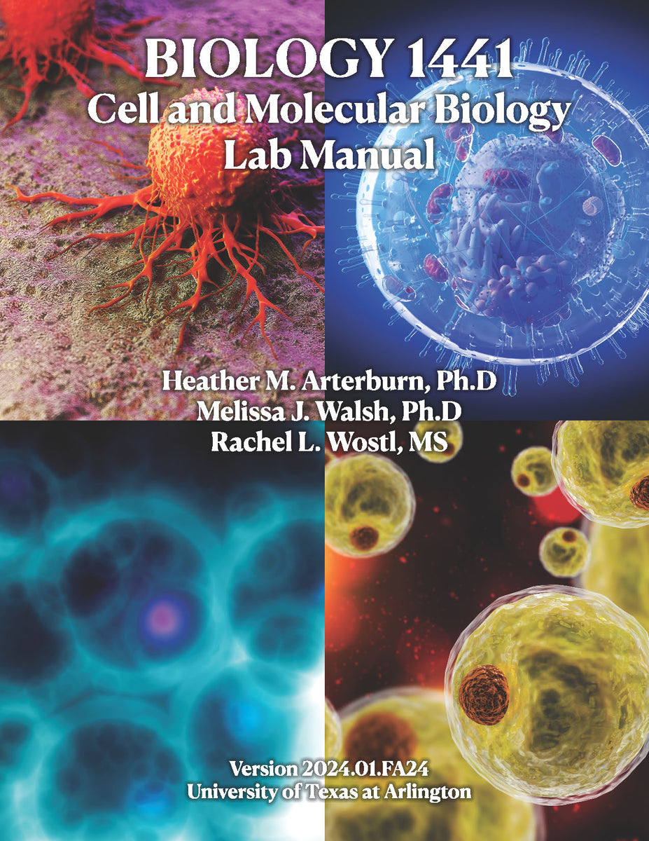 UTA BIOL 1441 Lab Manual, Spring 2025 – Stipes Publishing